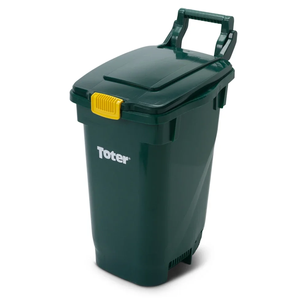 Toter® 13 Gallon Green Curbside Composting Container with Lid ...