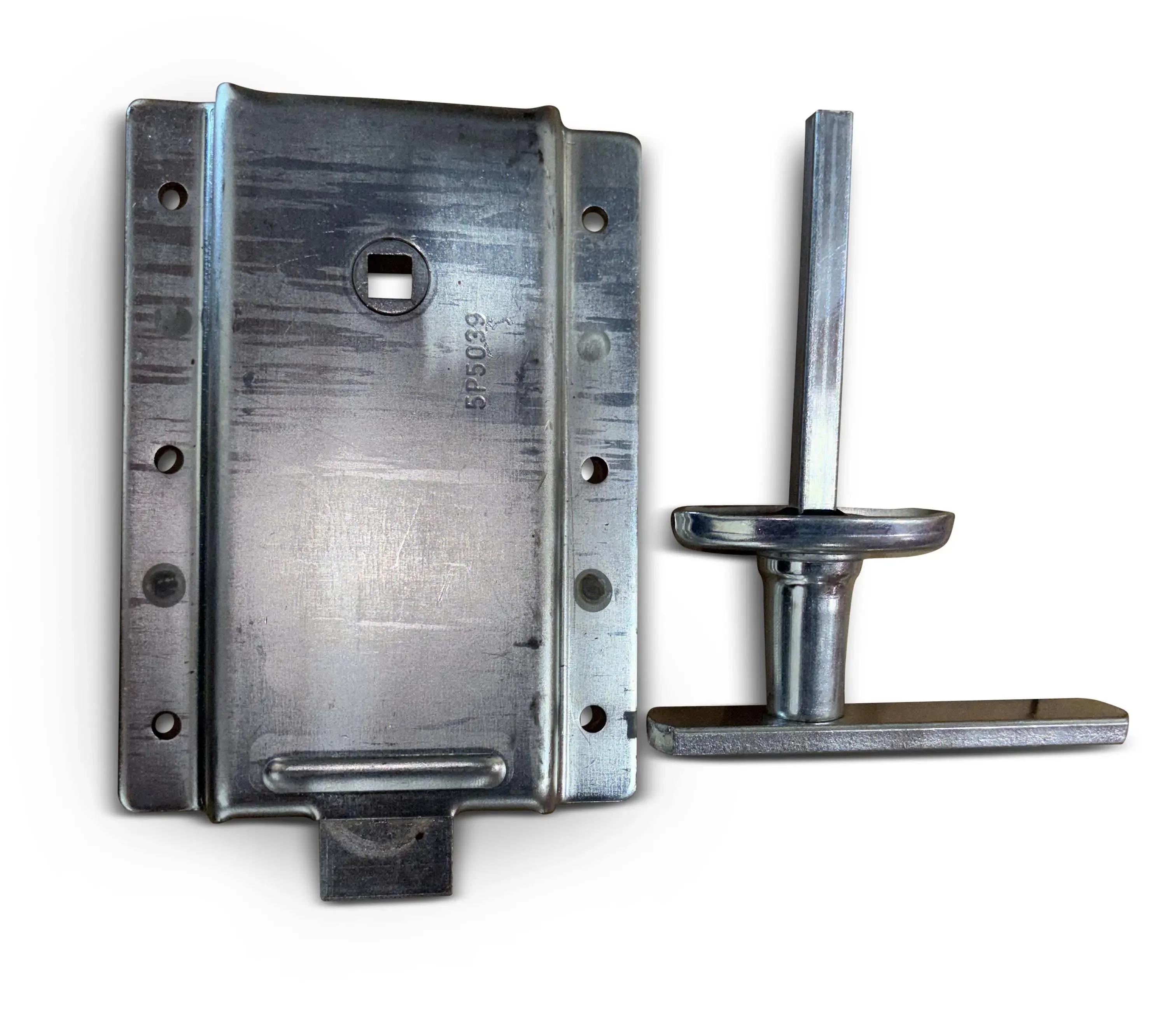 (K)SLAM LATCH W/ ROTATING HANDLE | Wastebuilt.com