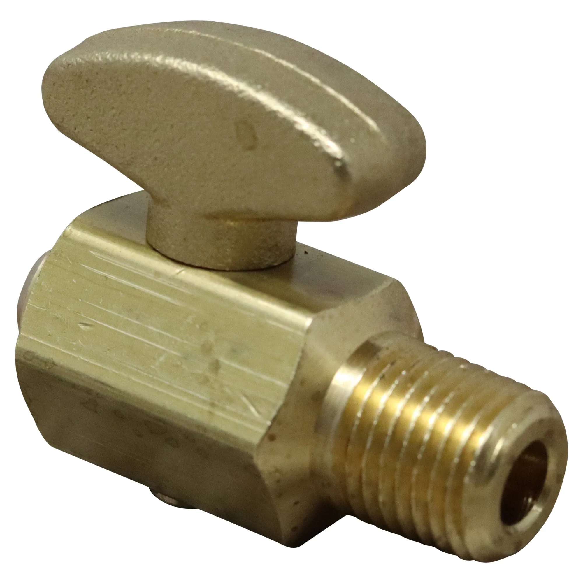 Tramec 1/4 NPT Internal Seal Elliptical Wing Drain Cock | Wastebuilt.com