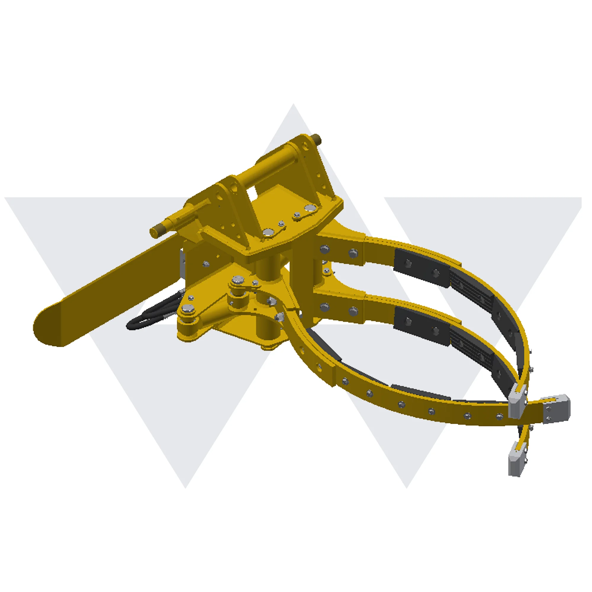 Wastebuilt® Replacement for Labrie 90 Gallon Grabber Assembly for ...