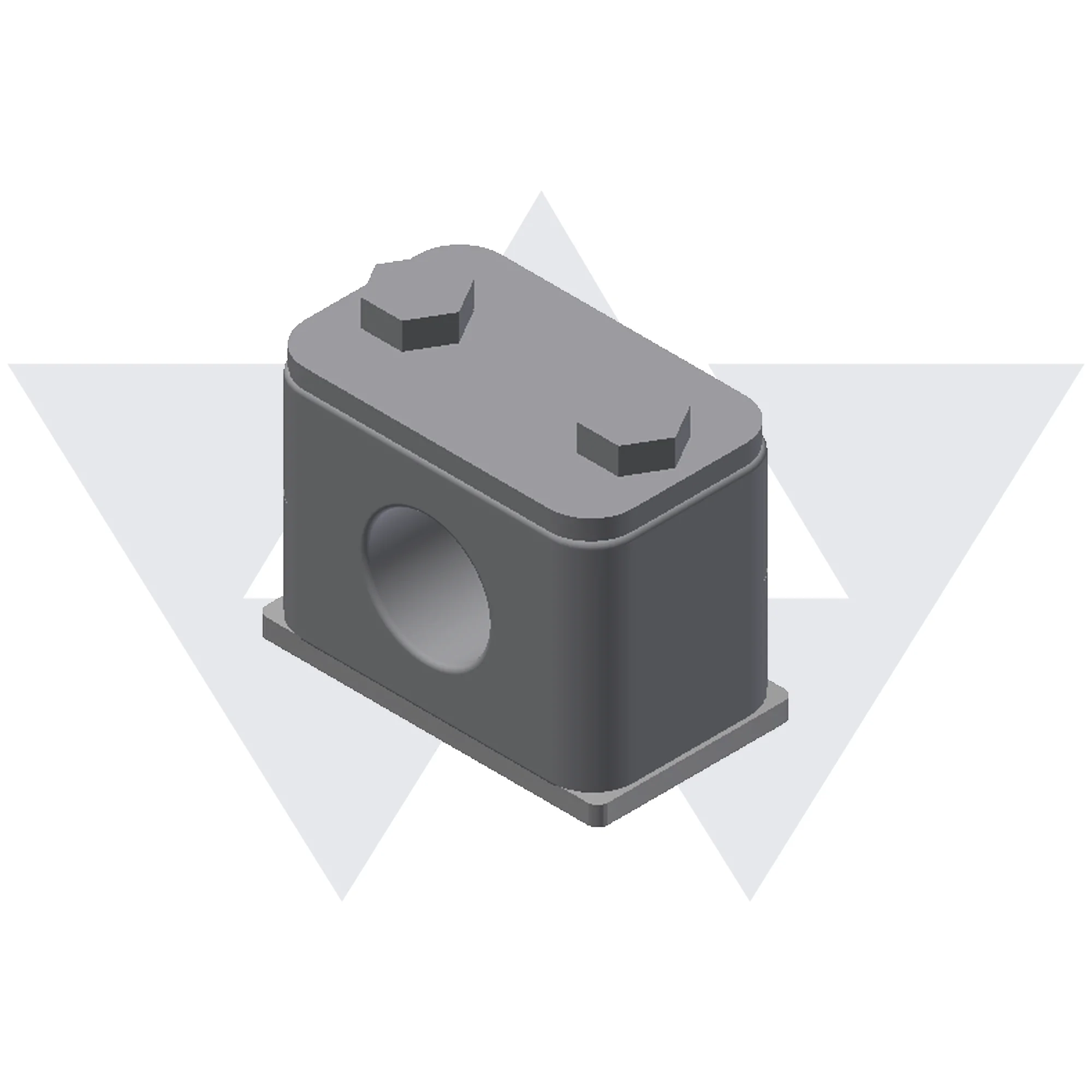 Galbreath™ Tubing Clamp, Single 3/4" | Wastebuilt.com