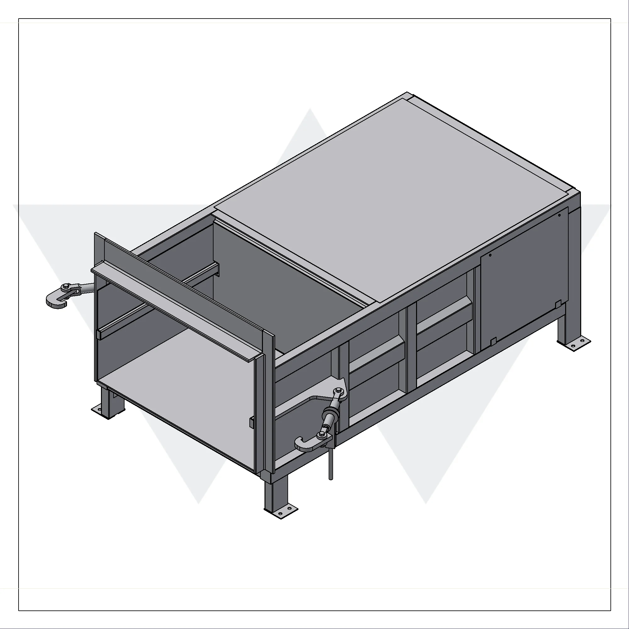 245IP-HD Compactor Series Parts, Primary Assembly | Wastebuilt.com