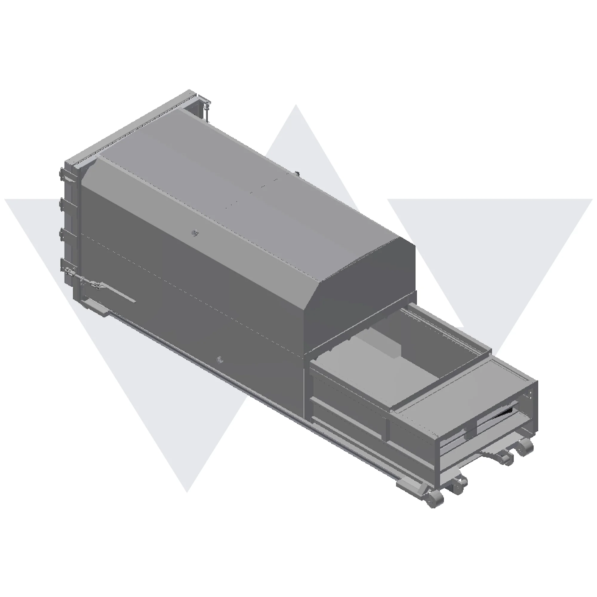 Wastequip® 365XSEE 30 Yard Self Contained Compactor | Wastebuilt.com