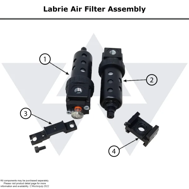 Wastebuilt® Replacement for Labrie Air Filter Assembly | Wastebuilt.com