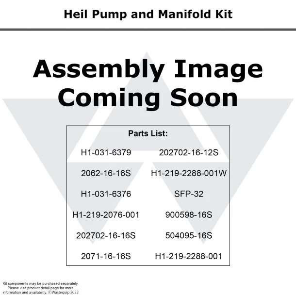 Wastebuilt® Replacement for Heil Pump and Manifold Kit | Wastebuilt.com