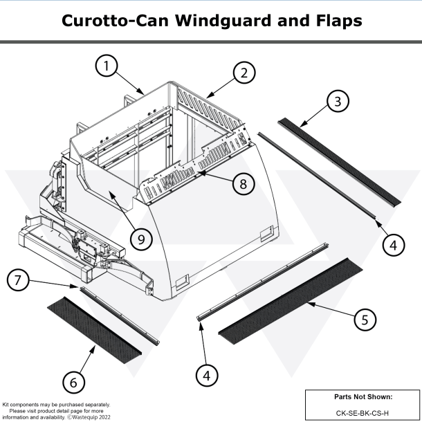 Wastebuilt® Replacement for Curotto-Can Bare Can Primer | Wastebuilt.com