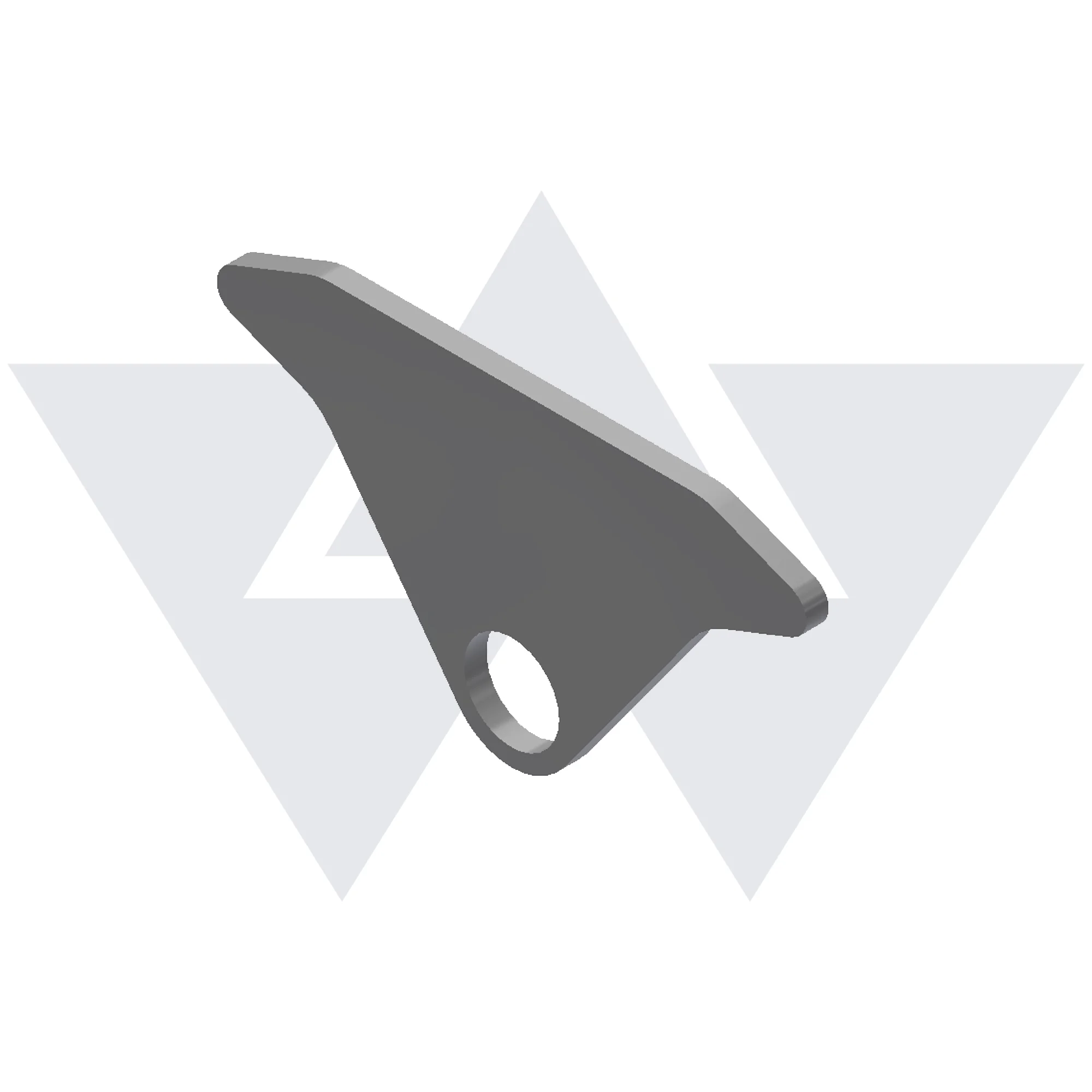 Galbreath™ Rear Hinge Plate (G1-185113) | Wastebuilt.com